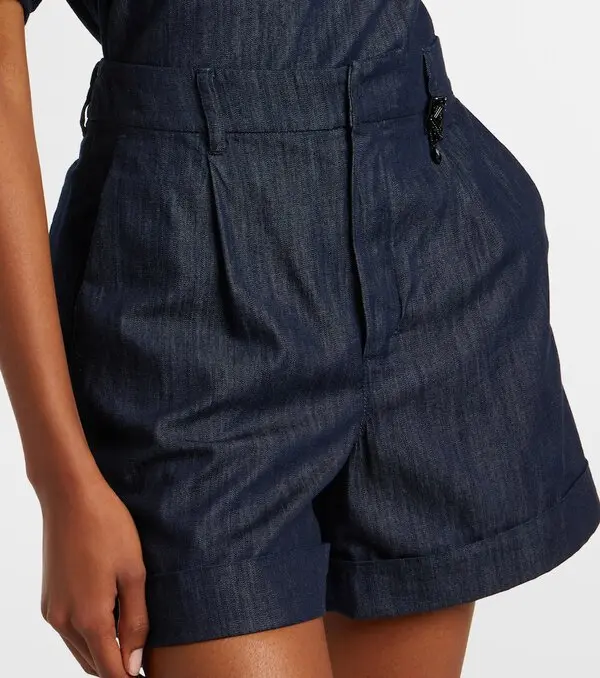 Max Mara Denim Shorts