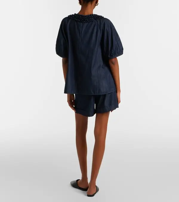 Max Mara Denim Shorts