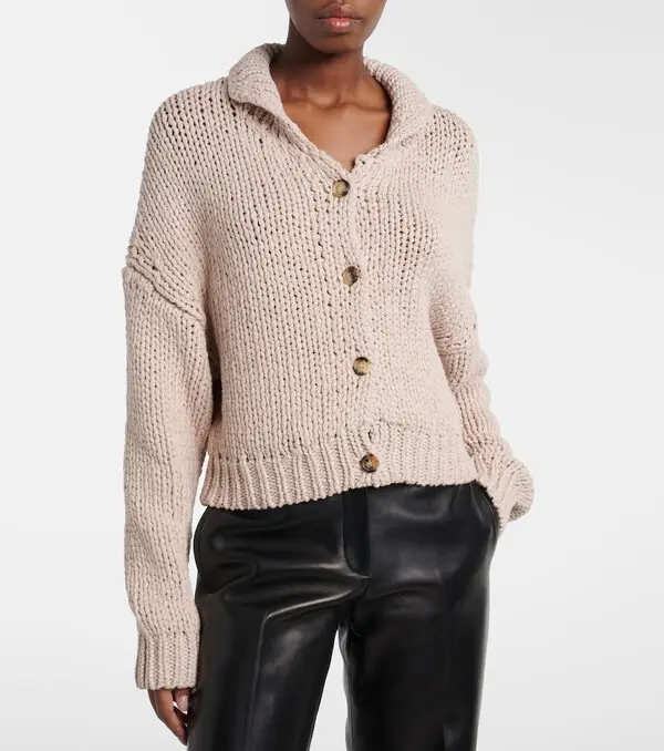 Khaite Lotta Cotton Cardigan