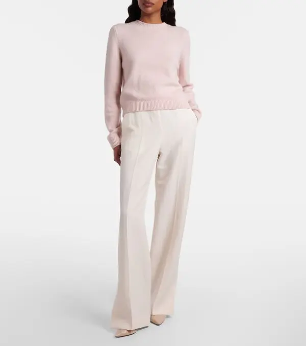 Khaite The Grenare Straight Leg Pants