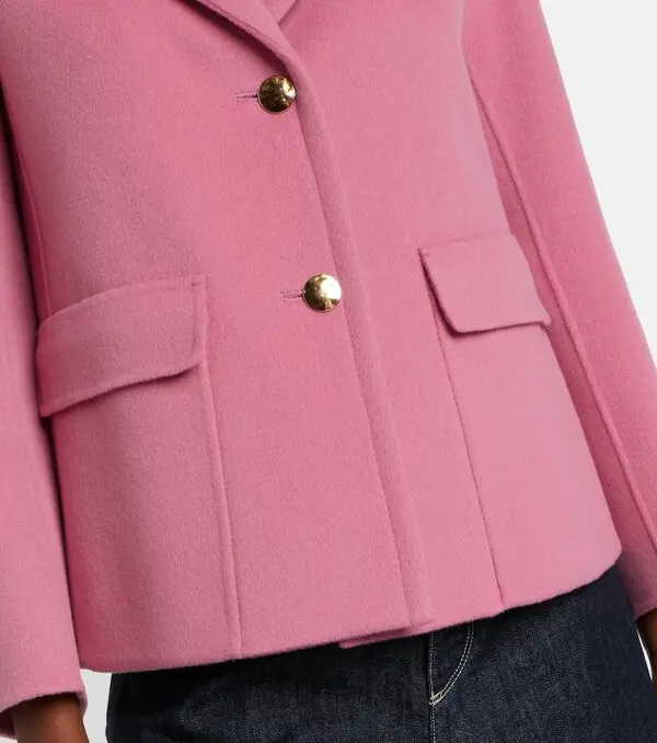 Max Mara Wool Jacket - Pink