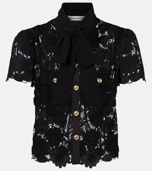 SELF-PORTRAIT Lace Top