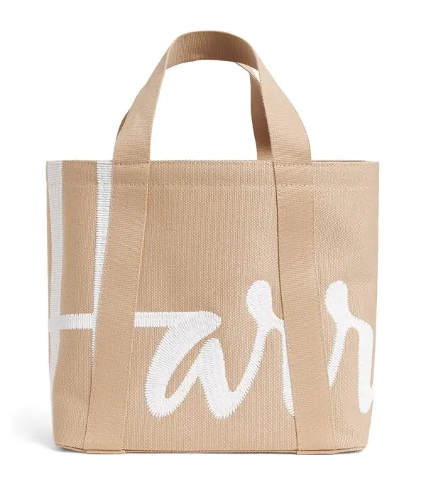 Harrods Small Logo Tote Bag