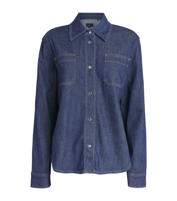 7 For All Mankind Utility Denim Shirt
