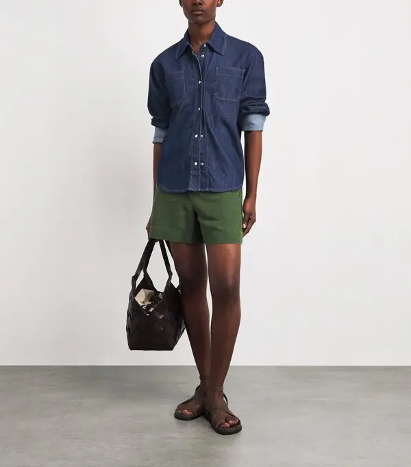 7 For All Mankind Utility Denim Shirt