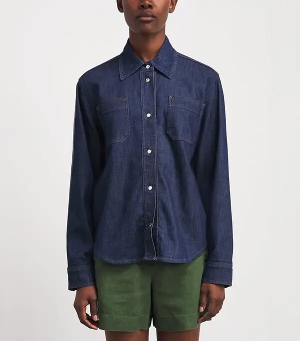 7 For All Mankind Utility Denim Shirt