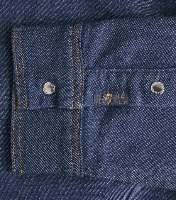 7 For All Mankind Utility Denim Shirt