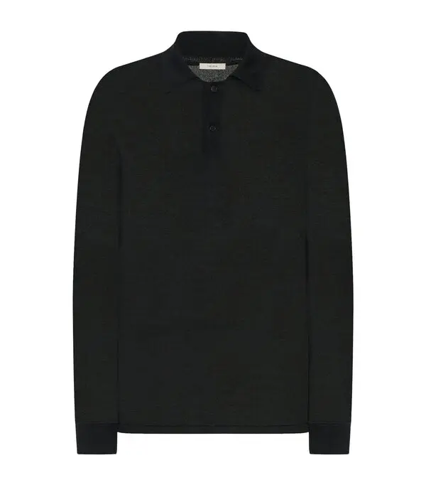 THE ROW Blaize Cashmere Polo Sweater