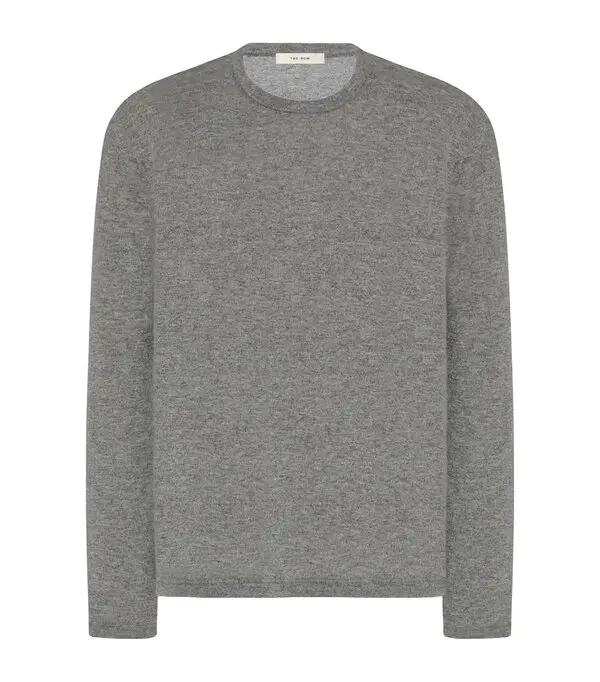 THE ROW Casas Cashmere Sweater - Grey