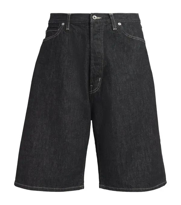 Studio Nicholson Wide-leg Denim Shorts