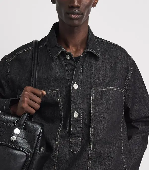 Studio Nicholson Denim Pullover Shirt
