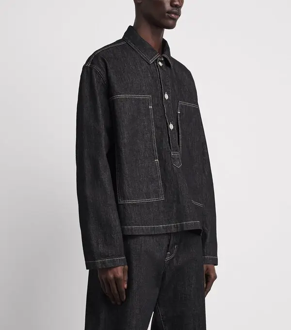 Studio Nicholson Denim Pullover Shirt