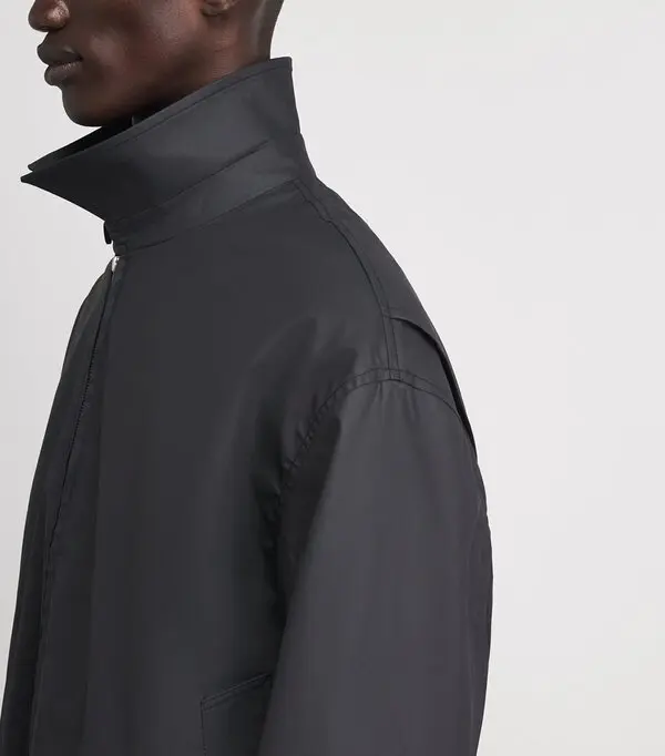 Studio Nicholson Lyons Bomber Jacket With Resin Coating