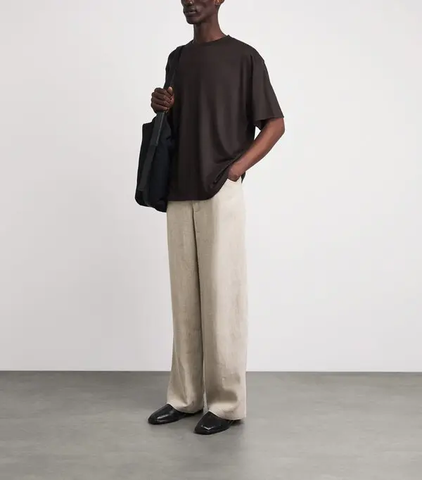 Studio Nicholson Wool Henley T-shirt