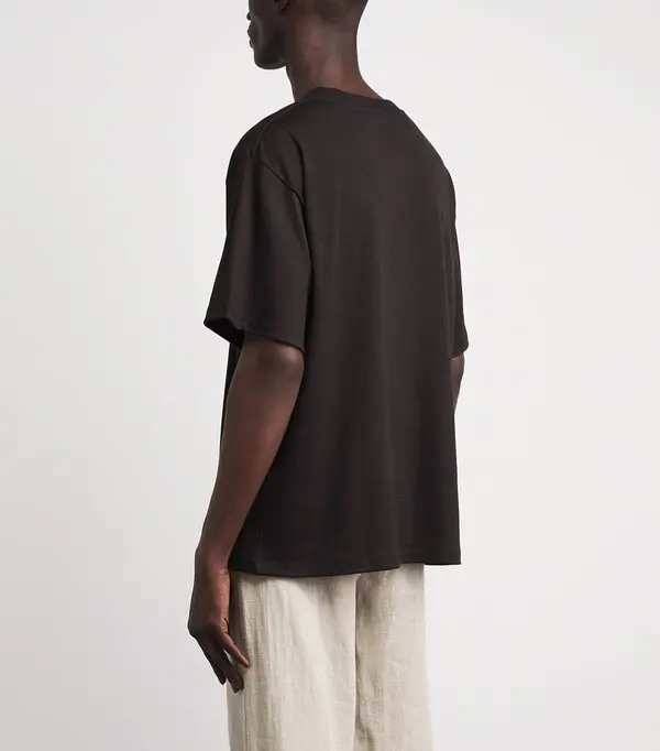 Studio Nicholson Wool Henley T-shirt