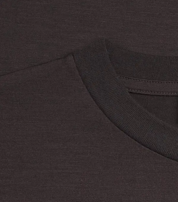 Studio Nicholson Wool Henley T-shirt