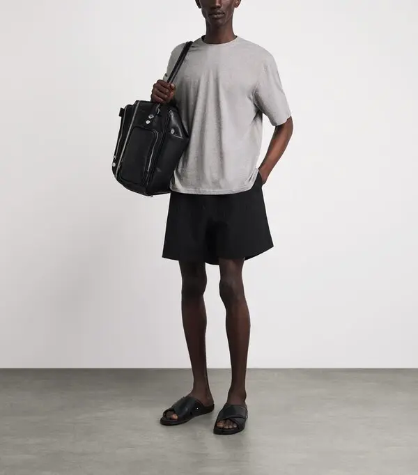Studio Nicholson Cotton Bric T-shirt - Grey