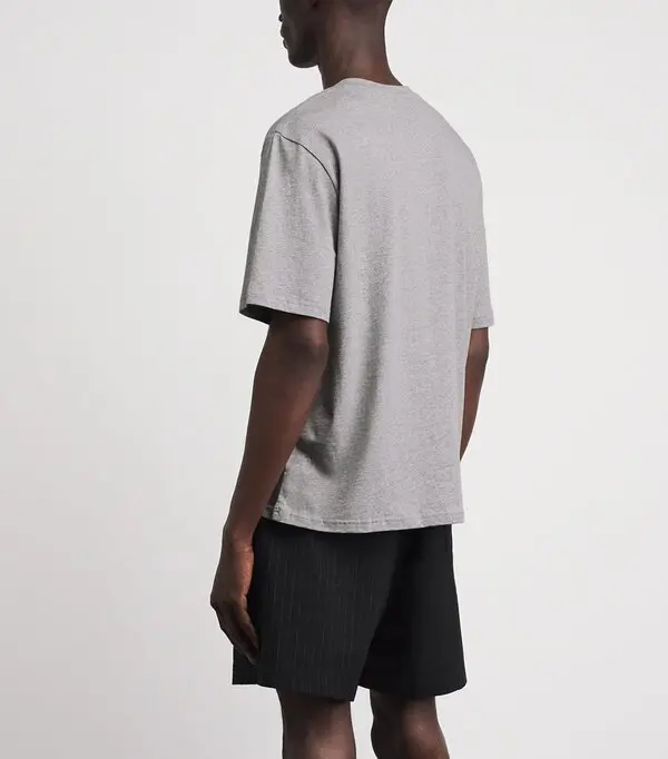 Studio Nicholson Cotton Bric T-shirt - Grey