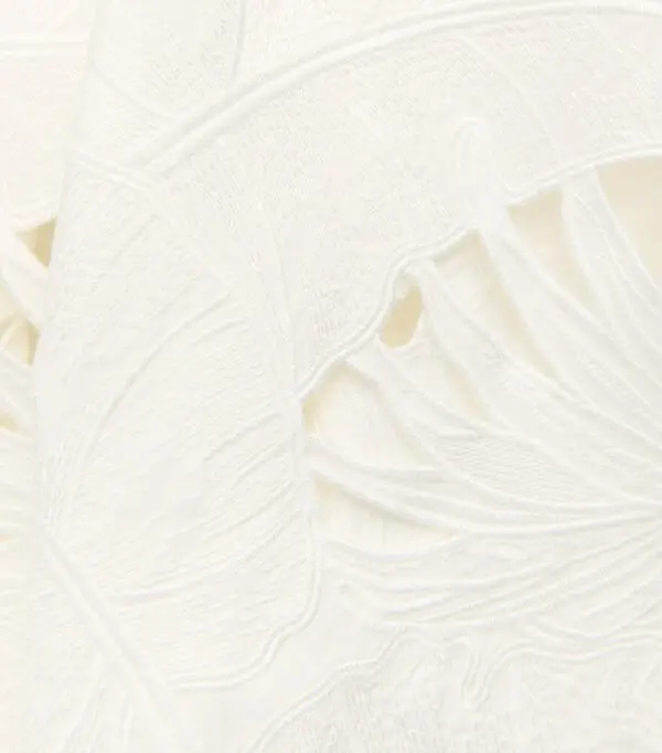 Zimmermann Mahon Cotton Midi Skirt - Ivory