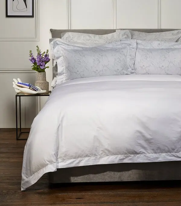 CELSO DE LEMOS Parus Oxford Pillowcase - Grey