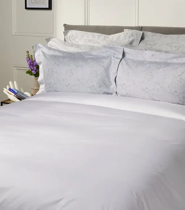CELSO DE LEMOS Parus Oxford Pillowcase - Grey