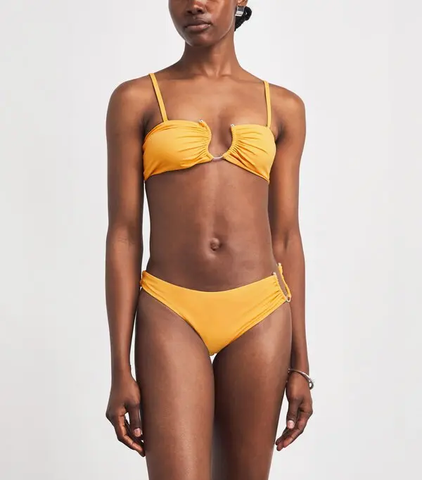 Christopher Esber Crescent Bandeau Bikini Top