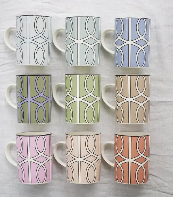 O.W.LONDON Loop Mug - Blue