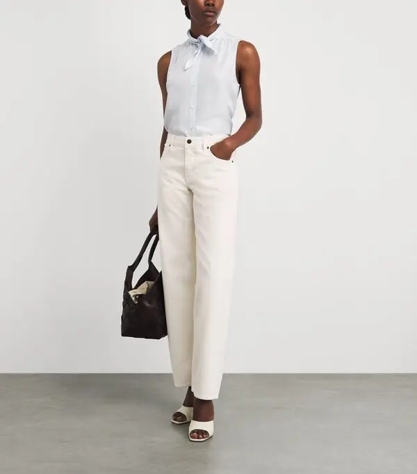 FRAME The Saturday Low-rise Straight Jeans