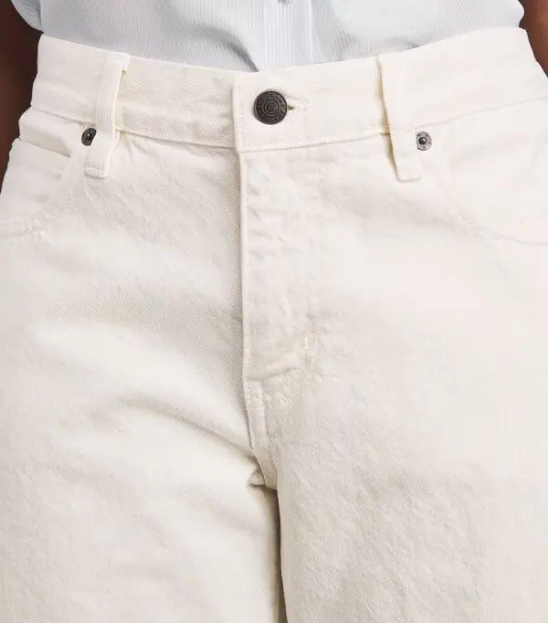 FRAME The Saturday Low-rise Straight Jeans