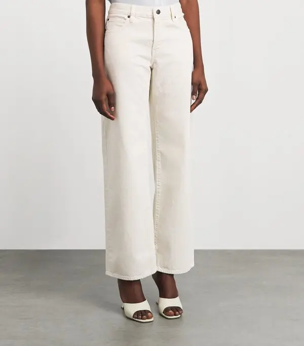 FRAME The Saturday Low-rise Straight Jeans