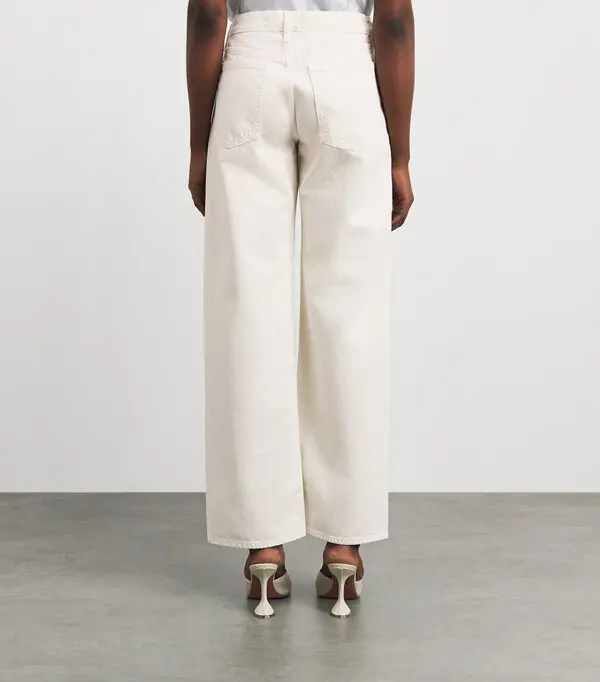 FRAME The Saturday Low-rise Straight Jeans