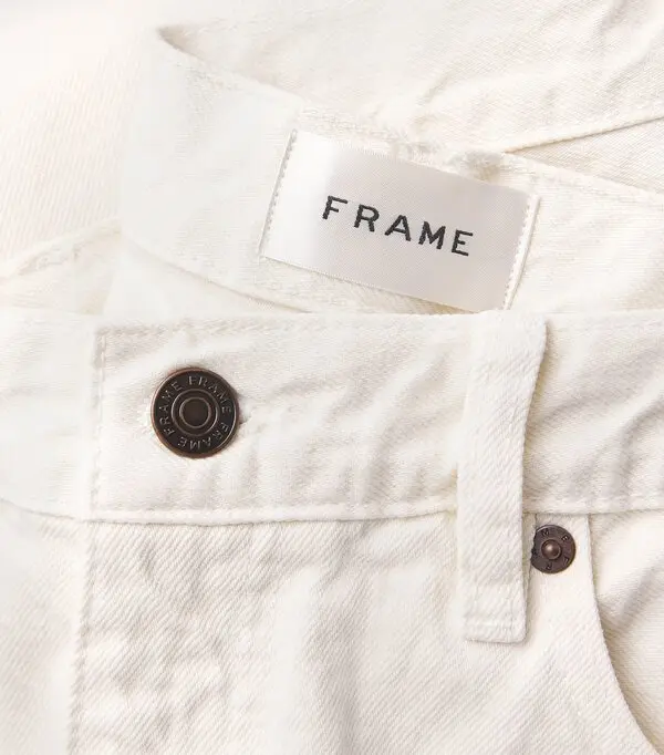 FRAME The Saturday Low-rise Straight Jeans