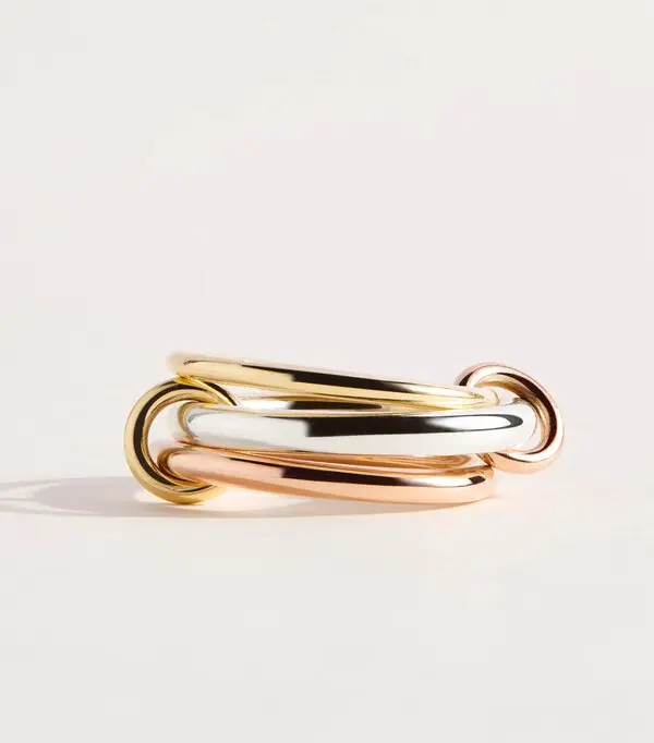 SPINELLI KILCOLLIN Mixed Metal Capricorn Ring - Silver