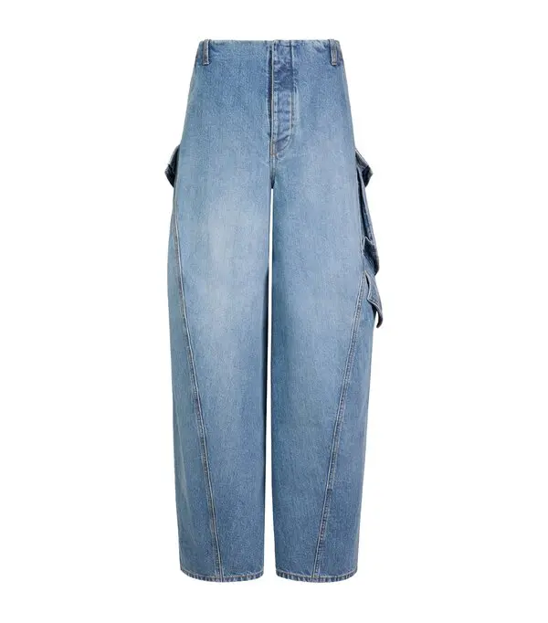 Alaïa Relaxed Cargo Jeans