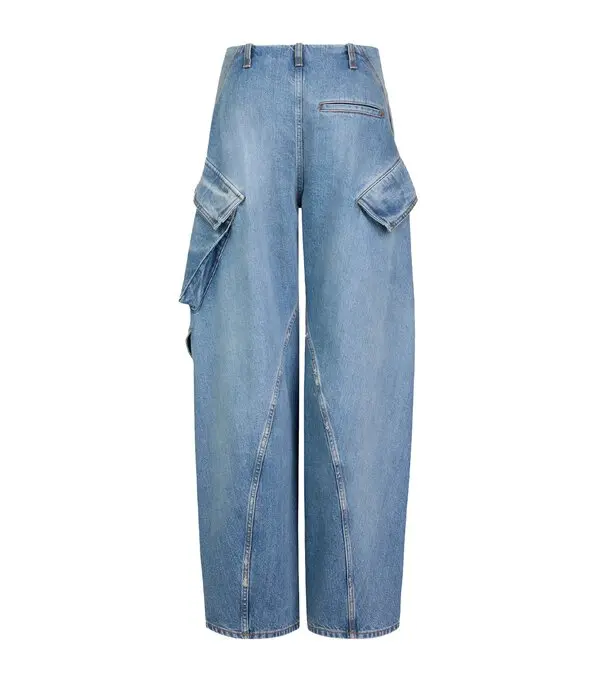 Alaïa Relaxed Cargo Jeans