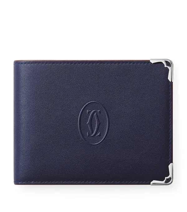 Cartier Leather Must Card Holder - Blue