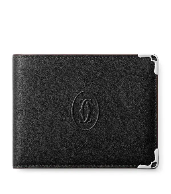 Cartier Leather Must De Wallet - Black