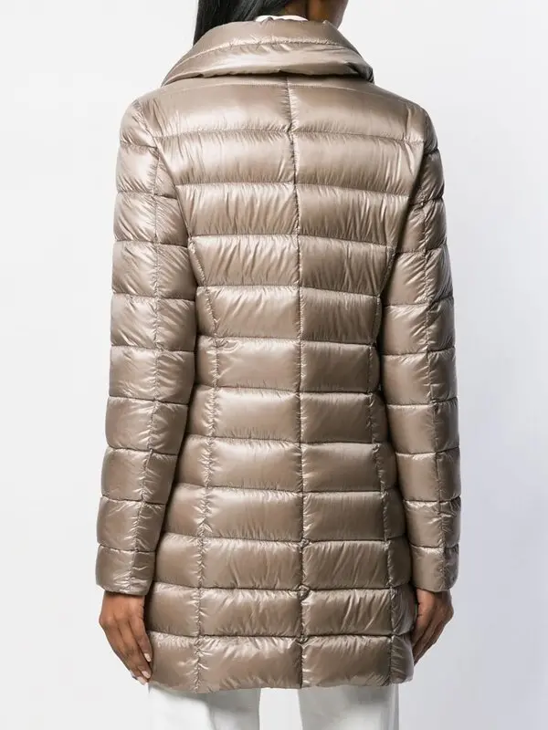 Herno Maria Midi Down Jacket - Grey
