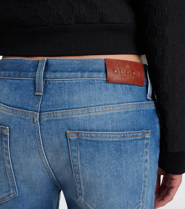 Gucci Horsebit Flared Jeans
