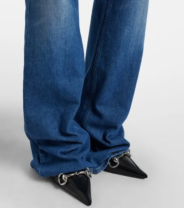 Gucci Horsebit Flared Jeans