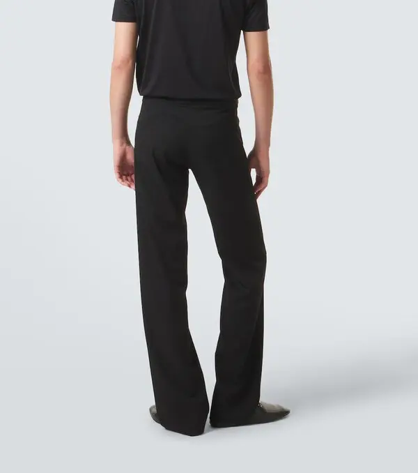 Gucci Wool Straight-leg Trousers
