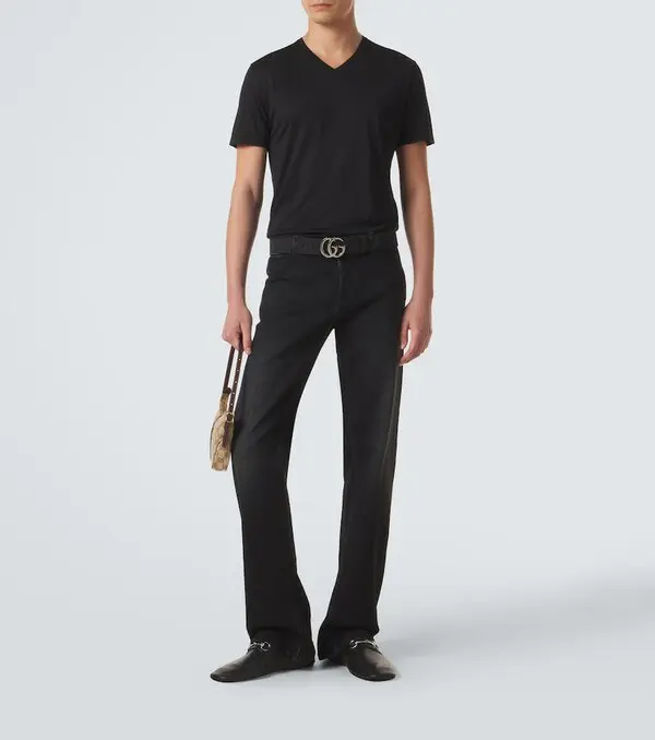 Gucci Faded Straight Jeans