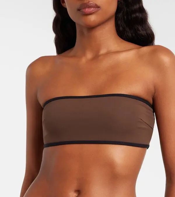 TOTEME Bandeau Bikini Top