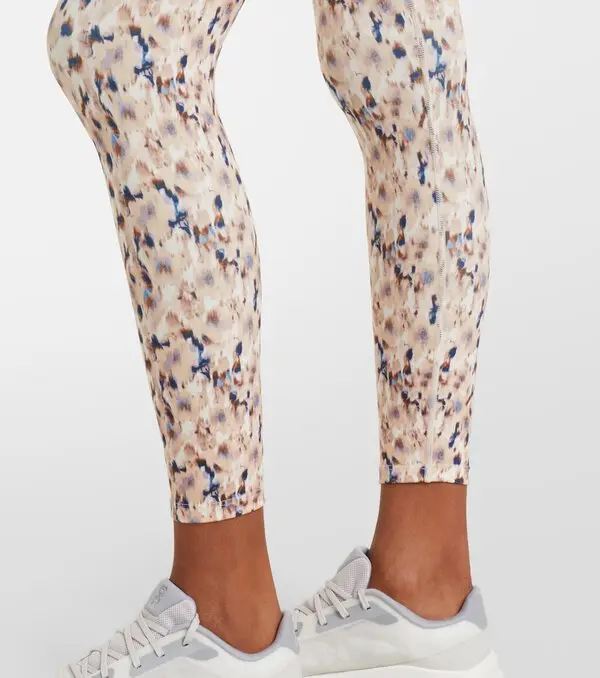 Varley Freesoft Floral Leggings - Beige
