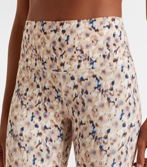 Varley Freesoft Floral Leggings - Beige