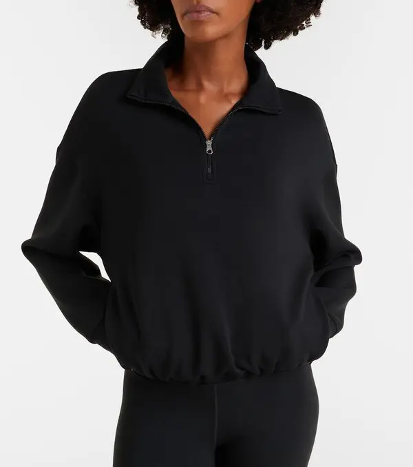 Varley Sian Half-zip Sweatshirt - Black