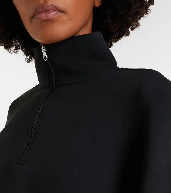 Varley Sian Half-zip Sweatshirt - Black