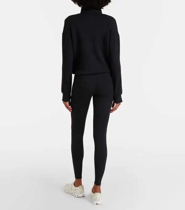 Varley Sian Half-zip Sweatshirt - Black