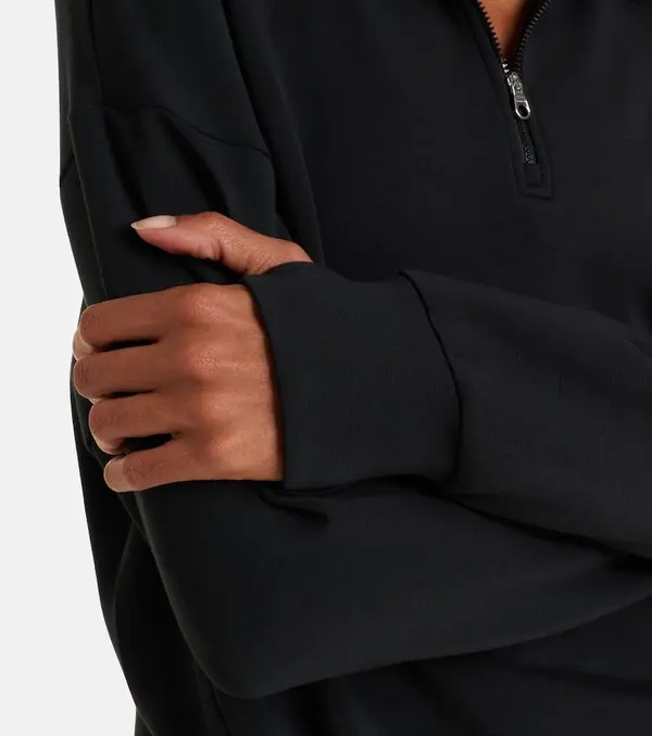 Varley Sian Half-zip Sweatshirt - Black