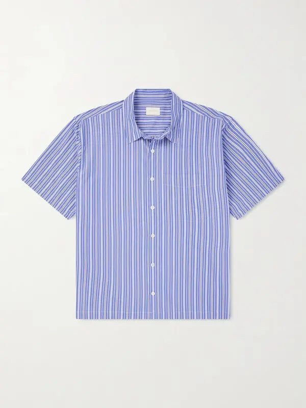 Aimé Leon Dore Striped Cotton-poplin Shirt